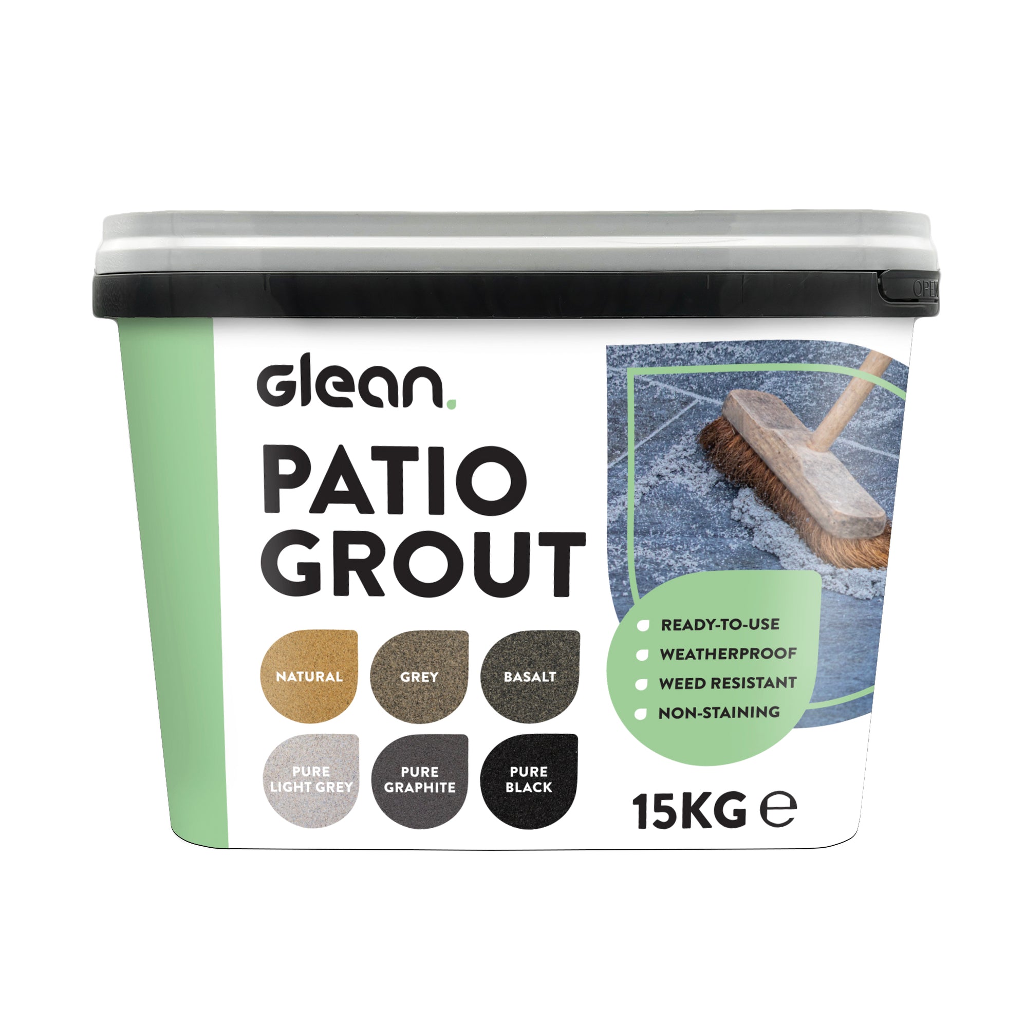 Patio Grout - Brush In Jointing Compound | GLEAN — GleanUK