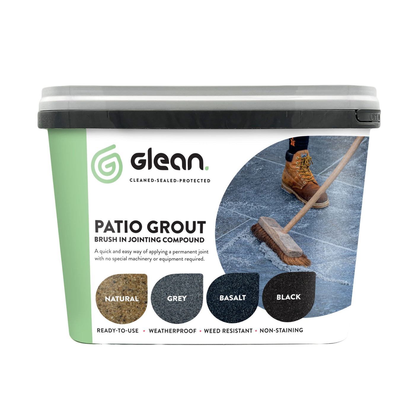 Patio Grout - Brush In Jointing Compound | GLEAN — GleanUK