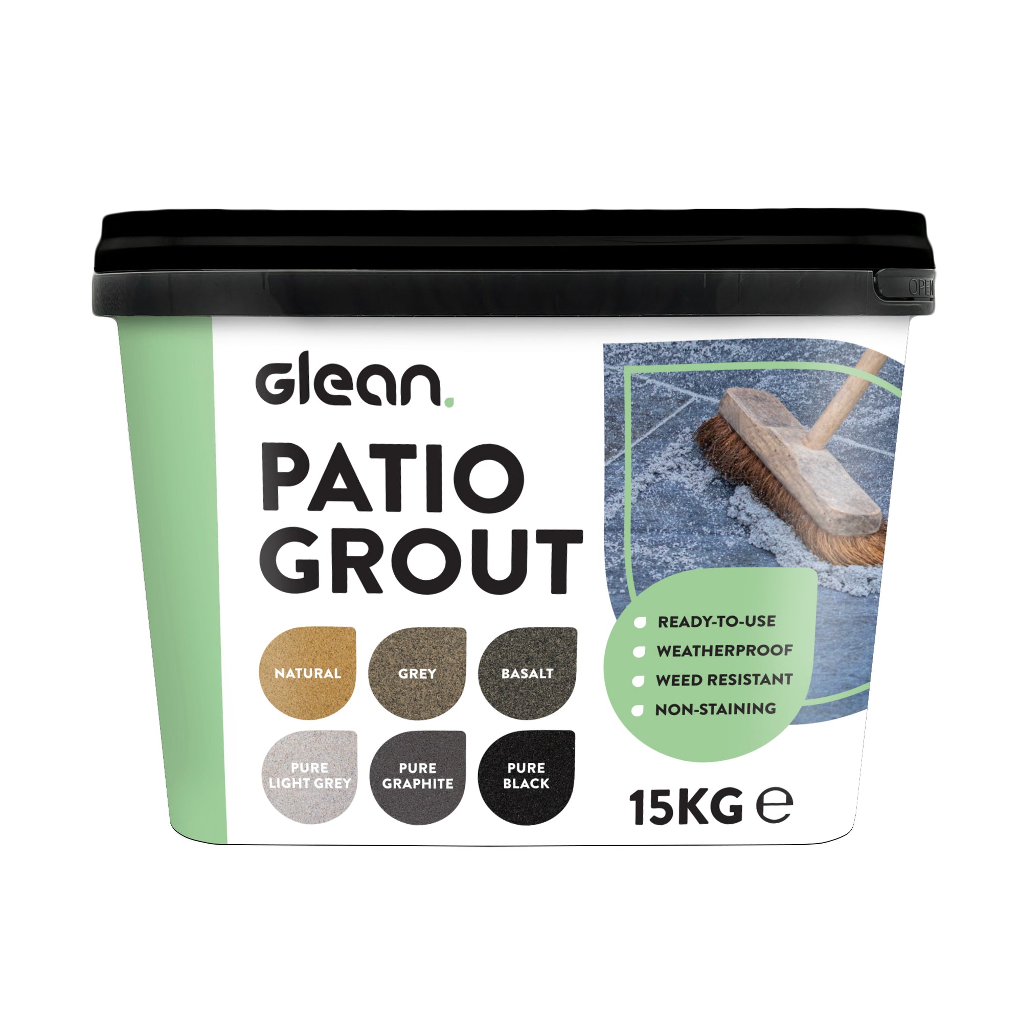 Patio Grout - Brush In Jointing Compound | GLEAN — GleanUK