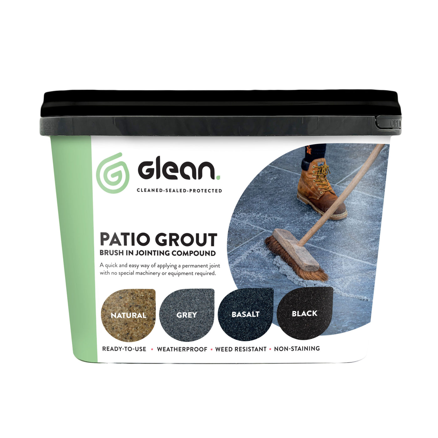 Patio Grout - Brush In Jointing Compound | GLEAN — GleanUK