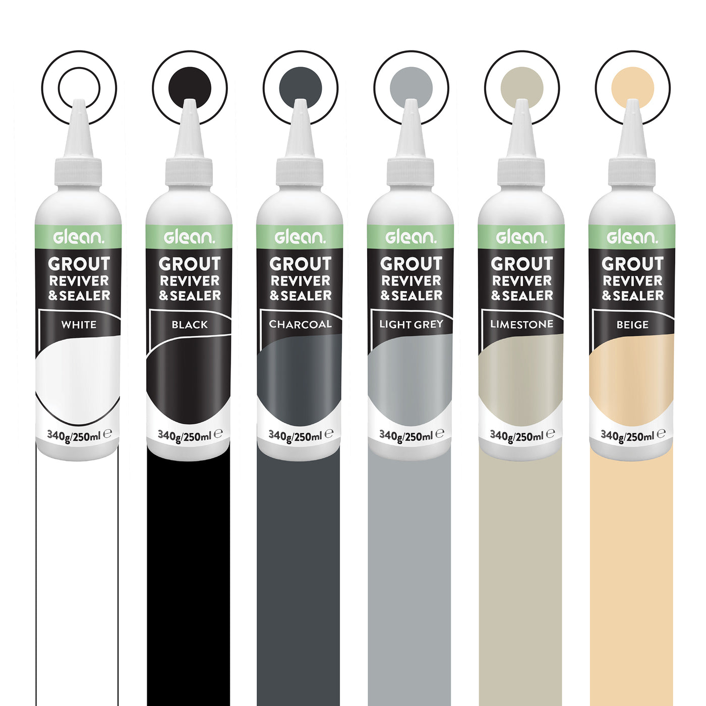 Grout Reviver & Sealer Kit | Various Colours — GleanUK