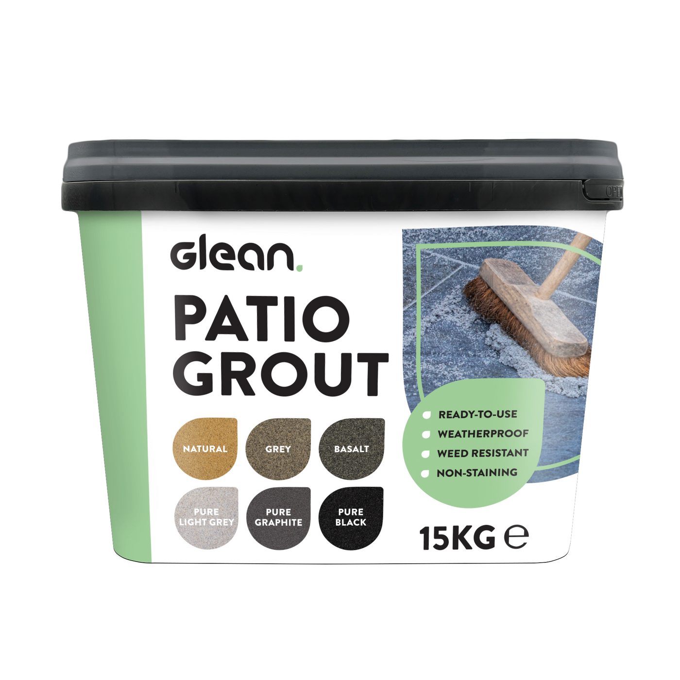 Patio Grout - Brush In Jointing Compound | GLEAN — GleanUK