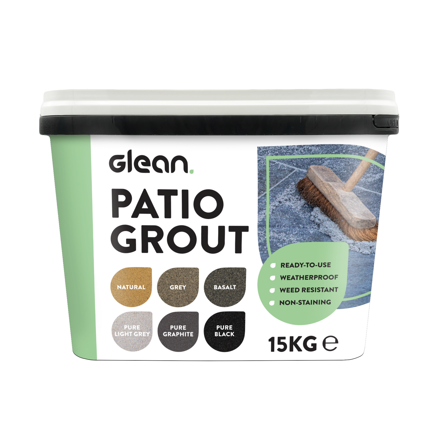 Patio Grout - Brush In Jointing Compound | GLEAN — GleanUK
