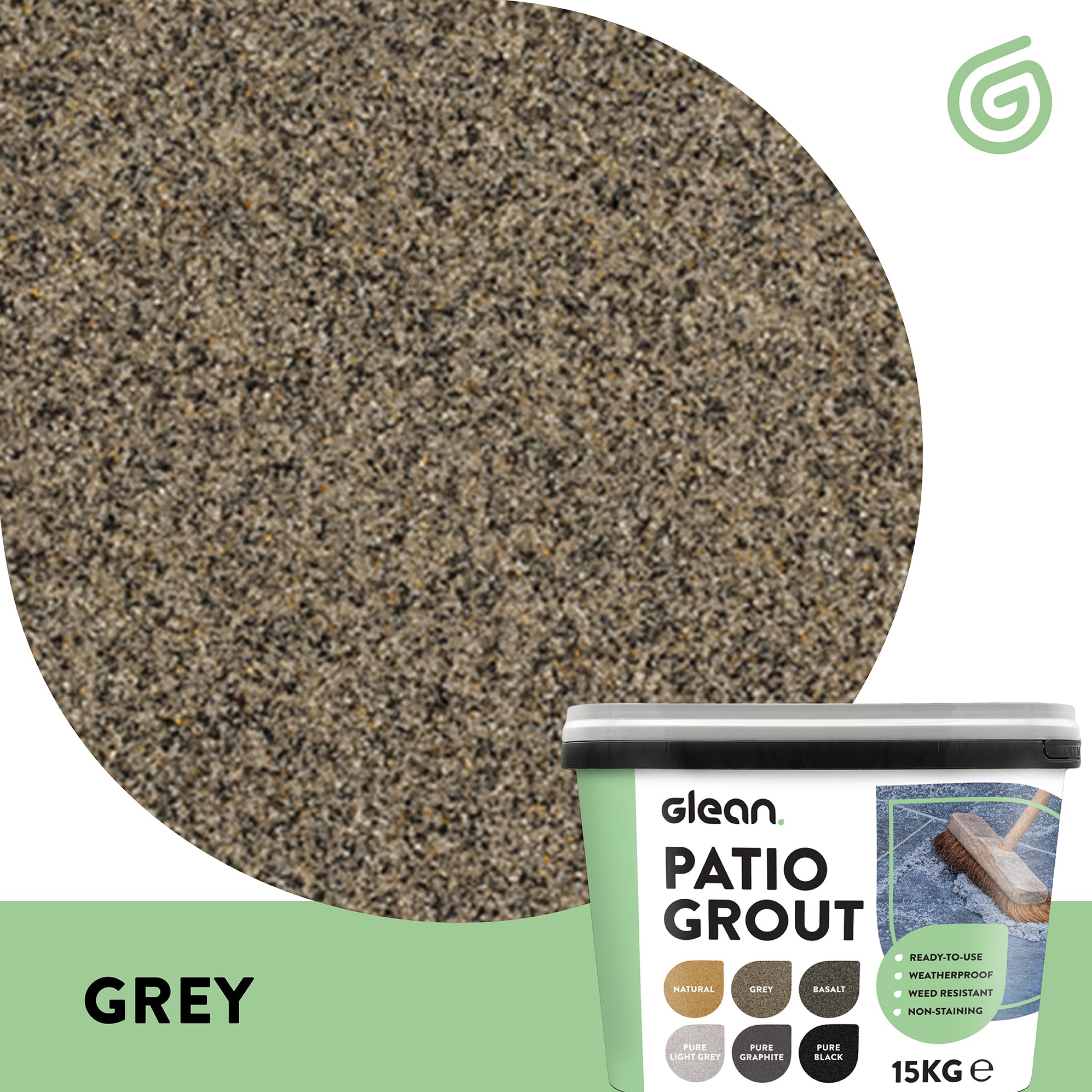 Patio Grout - Brush In Jointing Compound | GLEAN — GleanUK