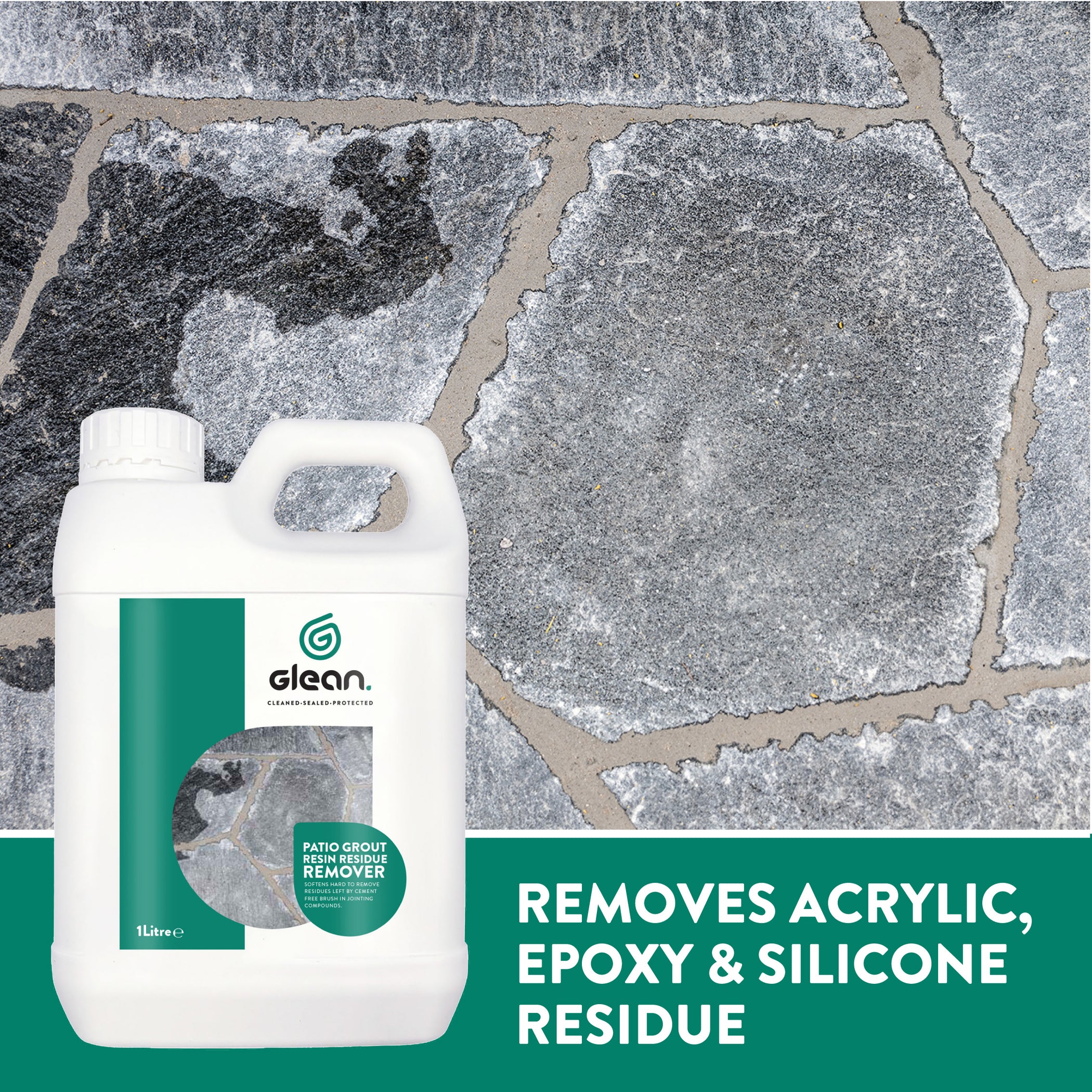 Patio Grout Resin Residue Remover | GLEAN — GleanUK