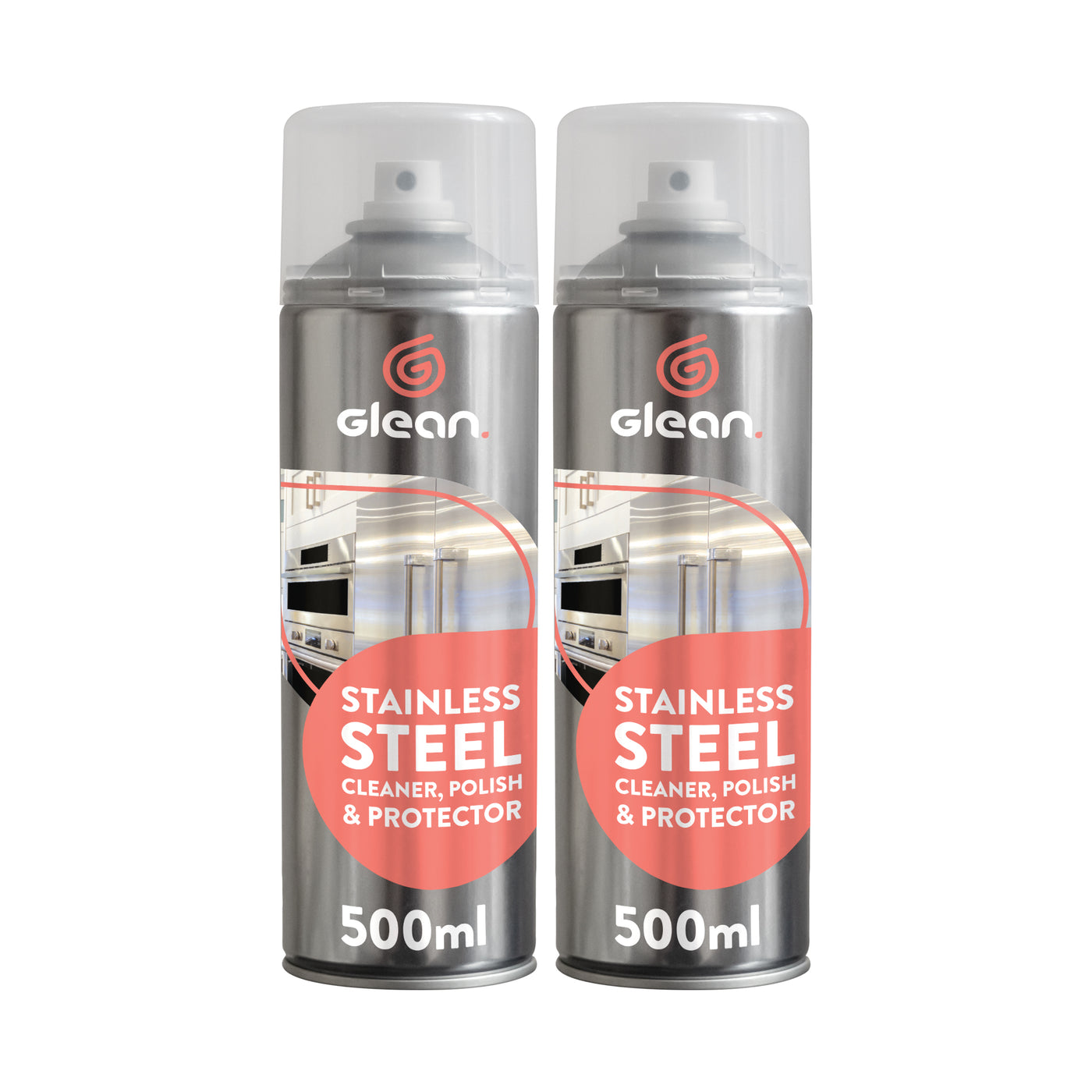 Stainless Steel Cleaner & Polish Spray | 500ml Aerosol | Streak-Free S ...